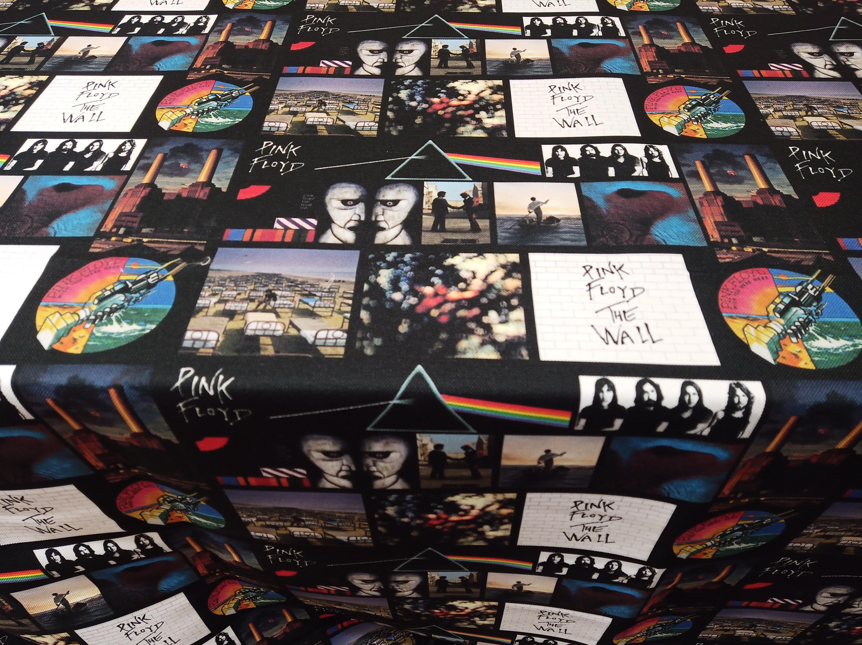 Pink Floyd Album Covers Classic Rock Music Patterned Fabric Printed ...