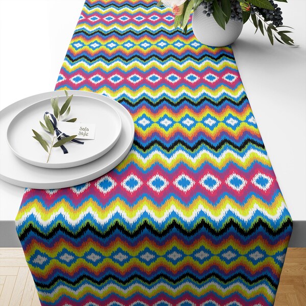 Zigzag Table Runner - Etsy