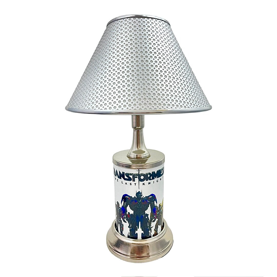 Transformers Metal Sign License Plate Handmade Collectible Desk Lamp ...