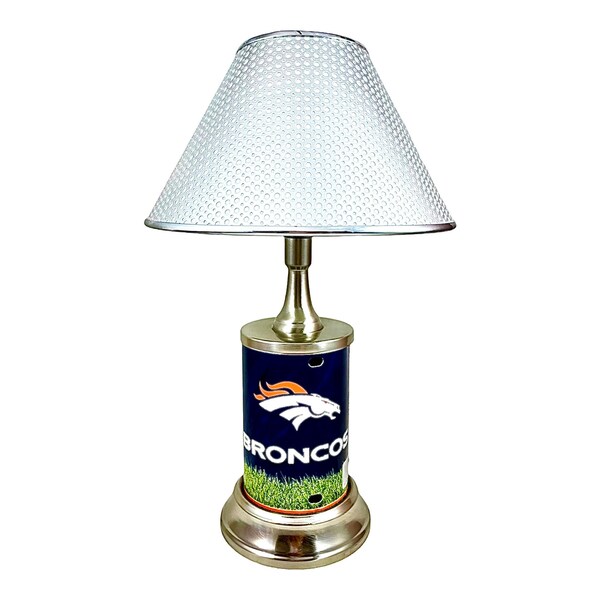 Denver Broncos Lamp - Etsy