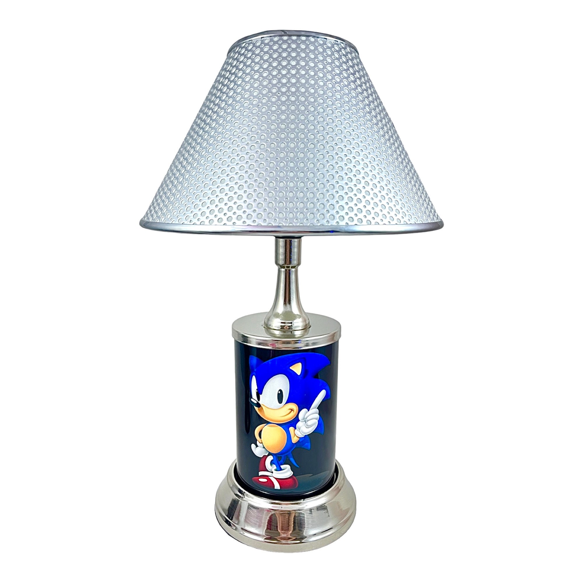 Sonic Metal Sign License Plate Handmade Collectible Table Lamp - Etsy