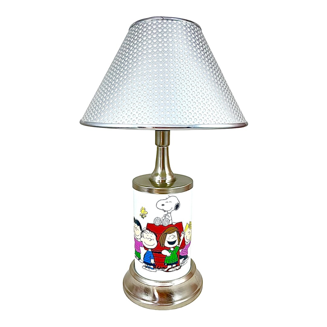 Snoopy Peanuts Metal Sign License Plate Handmade Collectible Desk Lamp ...