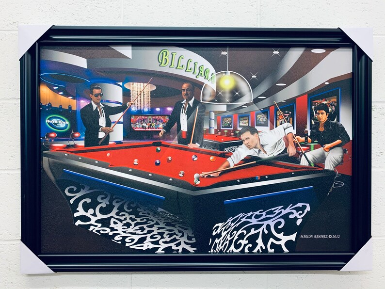 Pool Game robert De Niro, Marlon Brando, Johnny Depp, Al Pacino by ...