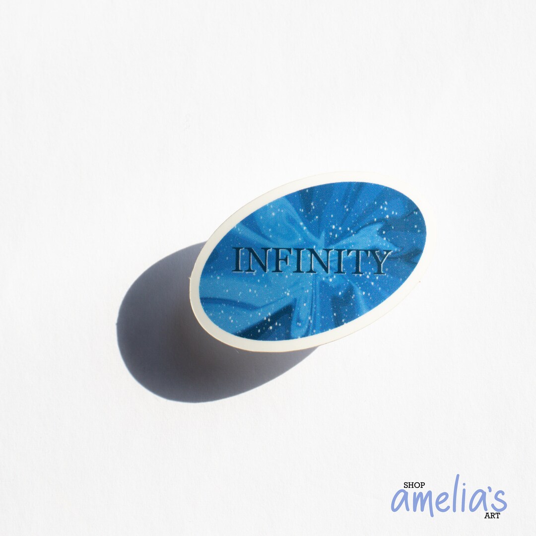Infinity 1D Inspired Waterproof Sticker - Etsy