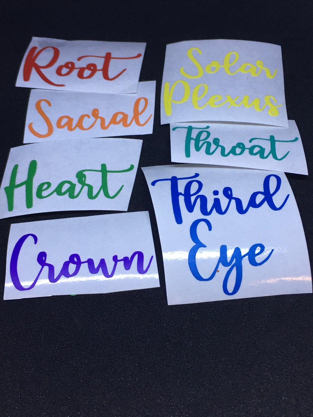 Chakra Labels for 10ml Roller Bottles (set of 7) - Etsy