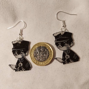 Hanako Kun Earrings - Etsy