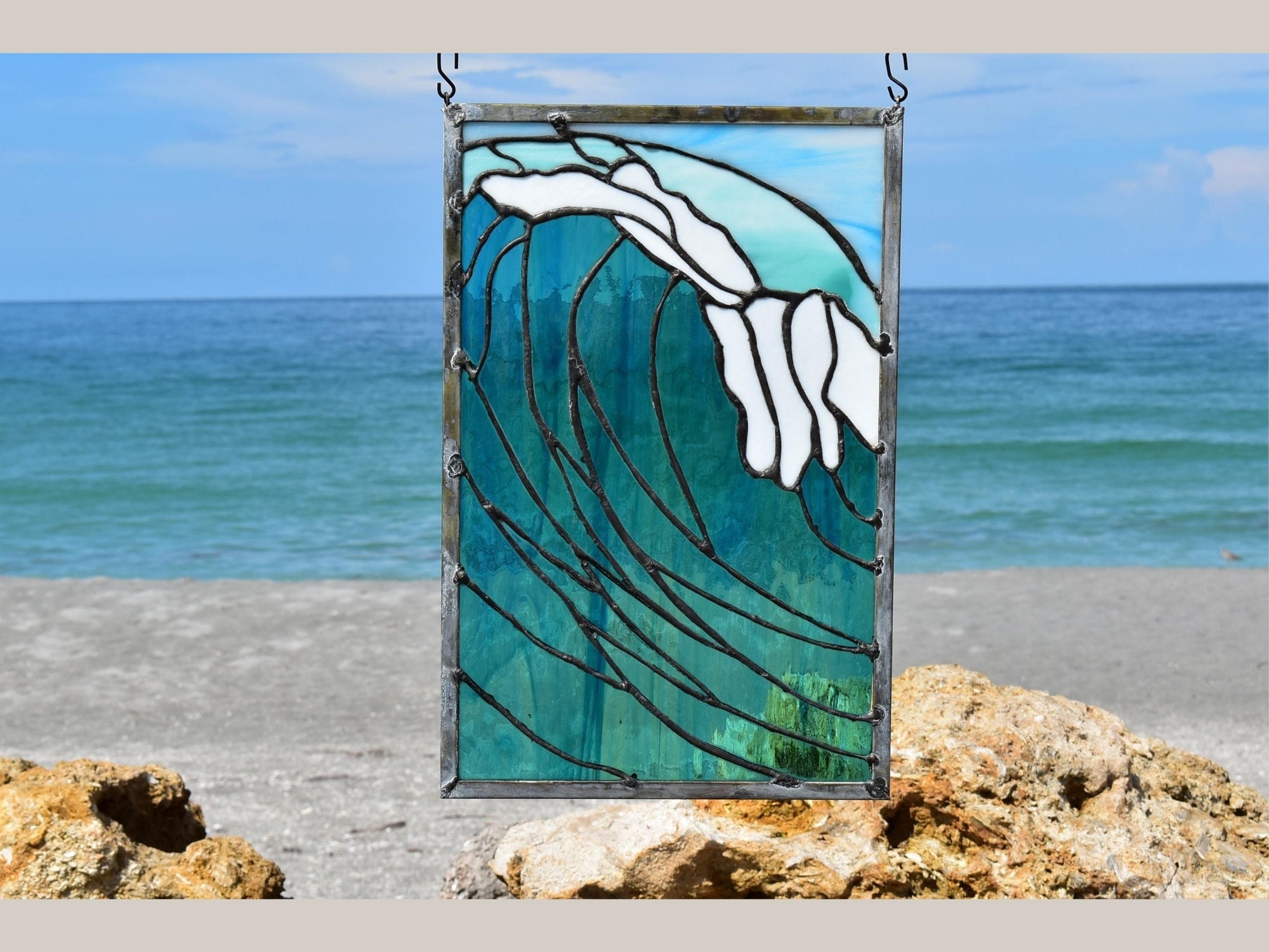 Ocean Stained Glass Windows