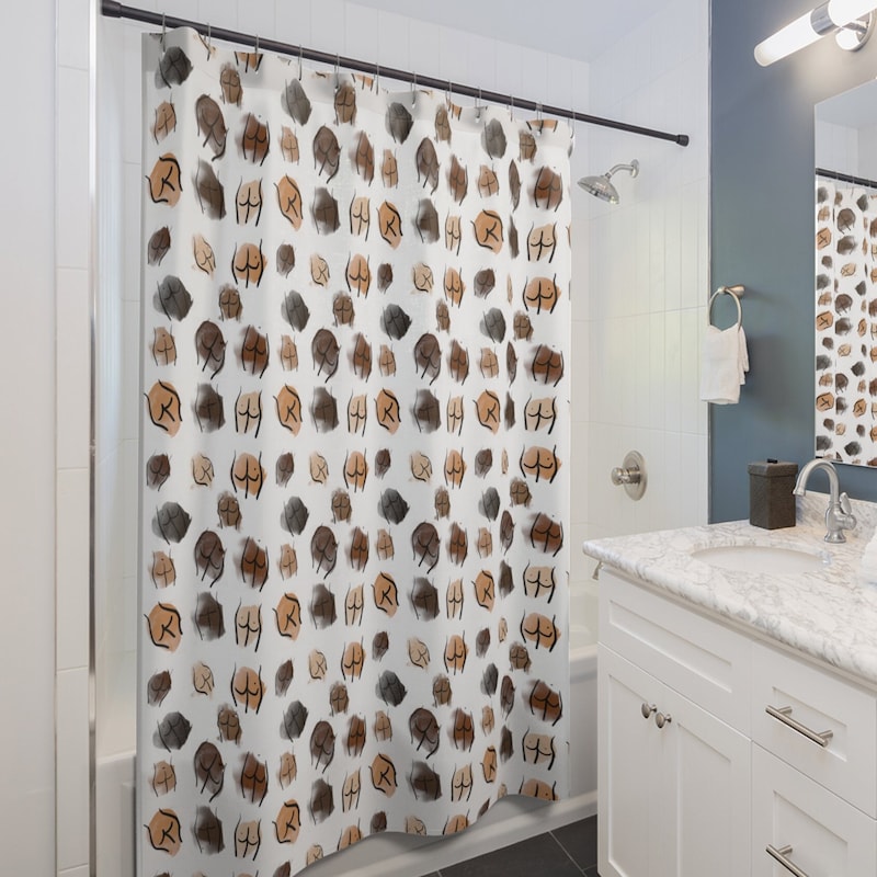 Funny Shower Curtain - Etsy