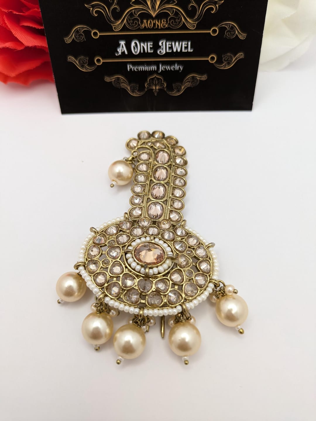 Kalangi, Turban Brooch, Safa, Kalgi for Groom, Dulha Kalangi, Groom ...