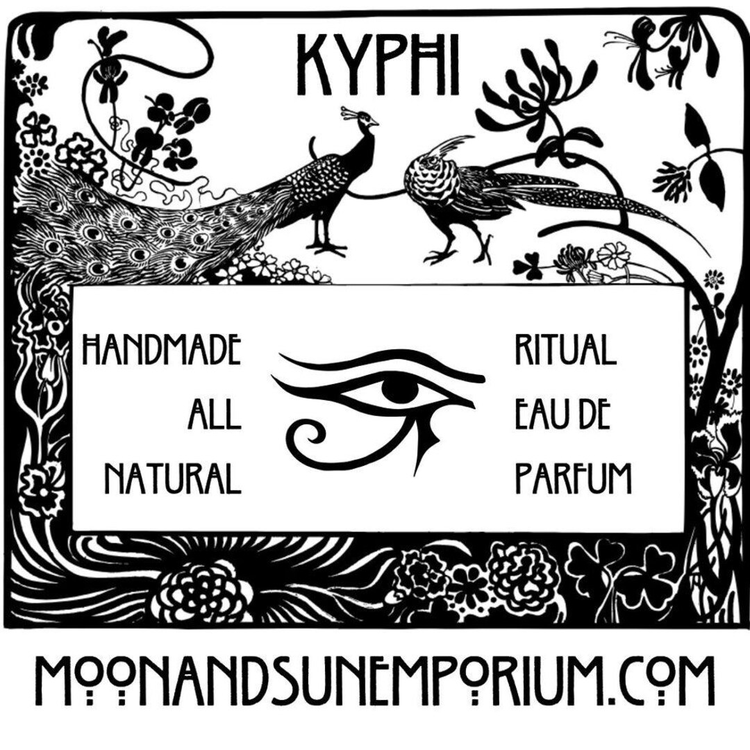 Kyphi Perfume: All Natural Ancient Egyptian Incense - Sun God Ra - Etsy