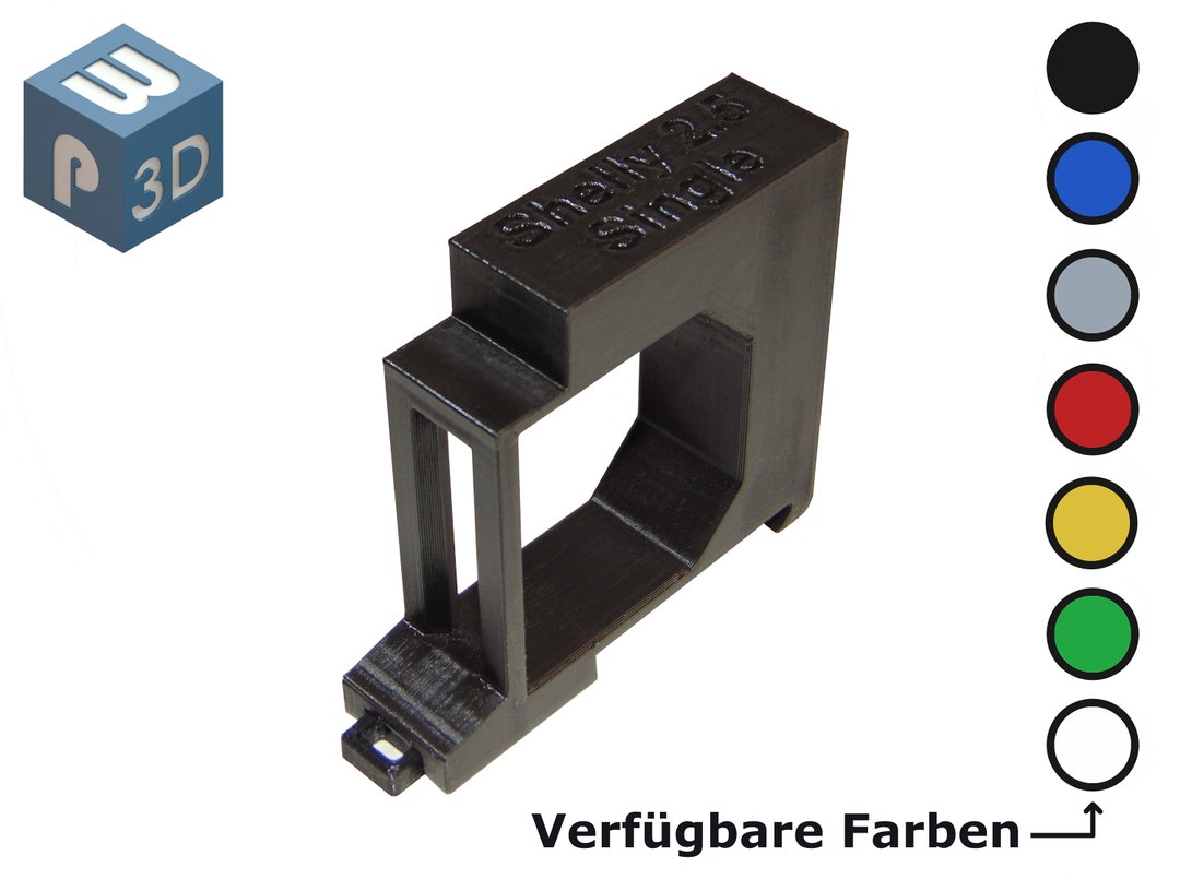 DIN Rail Holder single for Shelly 2.5 / EM - Etsy Canada