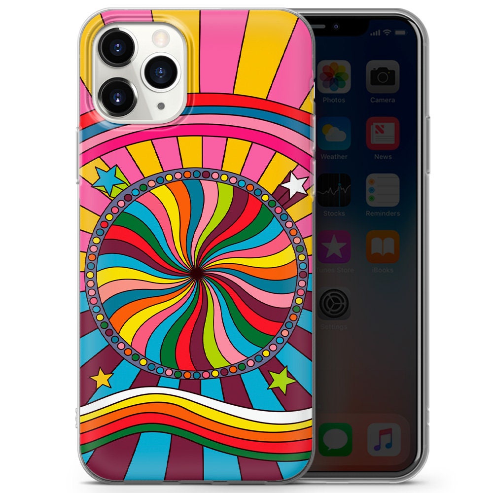 Hippie Phone Case Retro Iphone Cover for Iphone 13 12 11 | Etsy