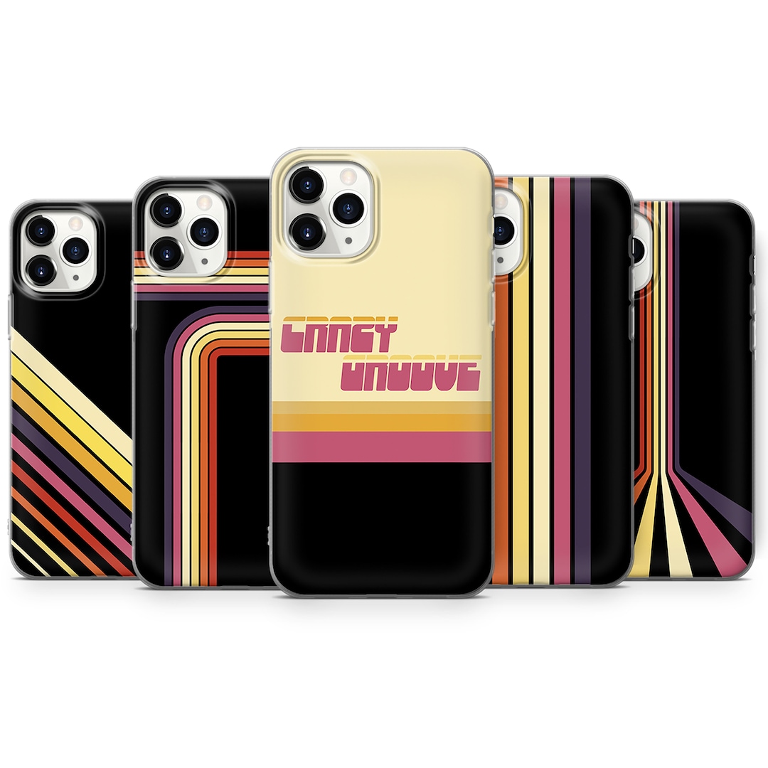 Retro Phone Case, 70s iPhone Cover for iPhone 13, 12, 11, Xr, Xs Max ...
