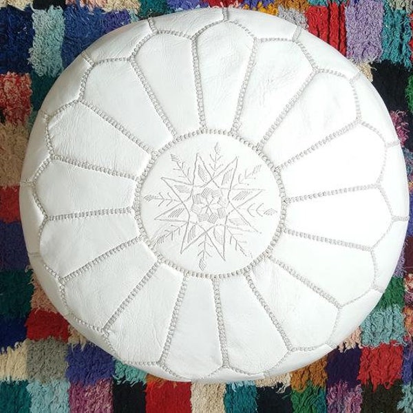 Moroccan Pouf - Etsy