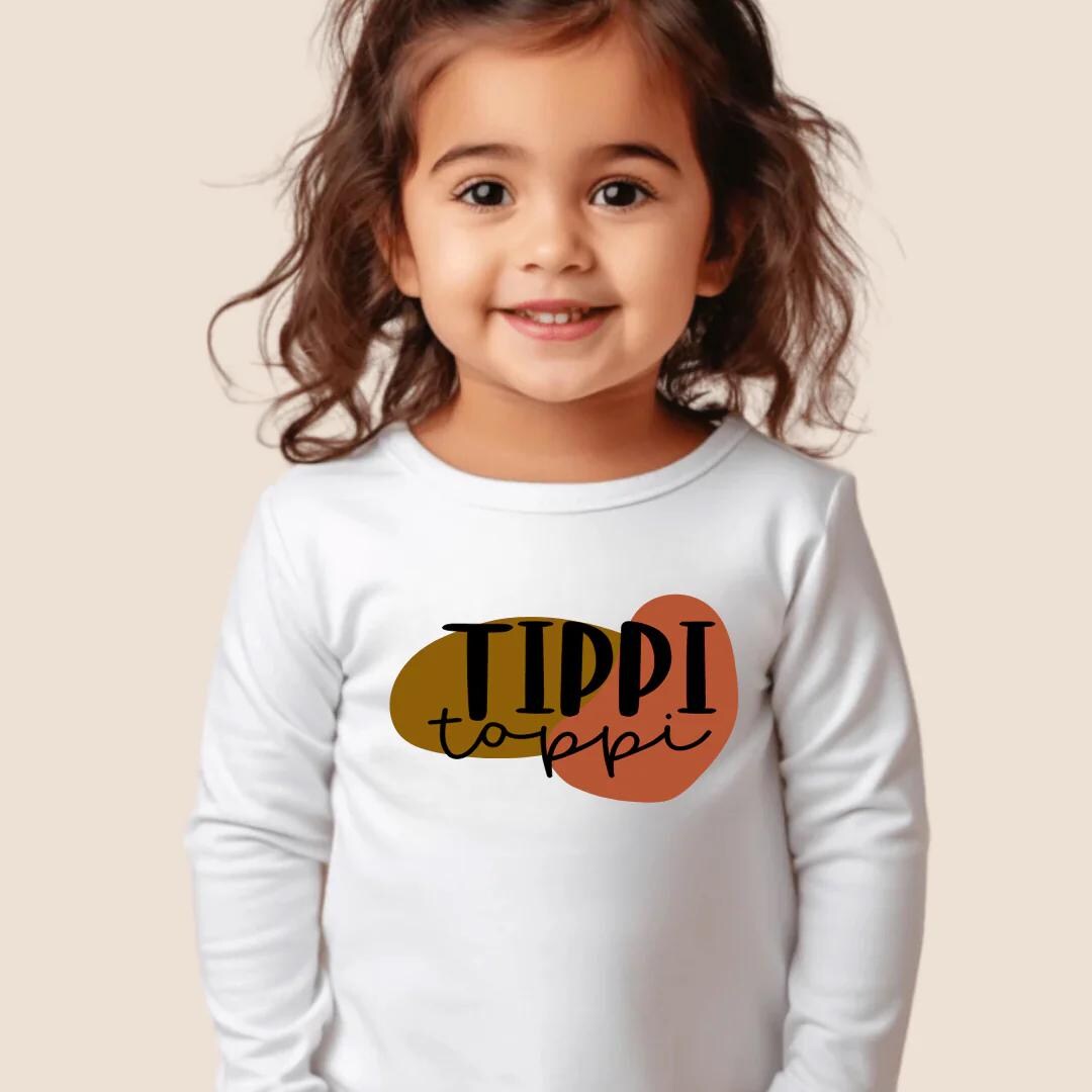 Tippi Toppi Children's Long-sleeved Shirt, Comfortable Children's ...