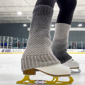Crocheted Leg Warmers | Ice Skating Leg Warmers - Etsy