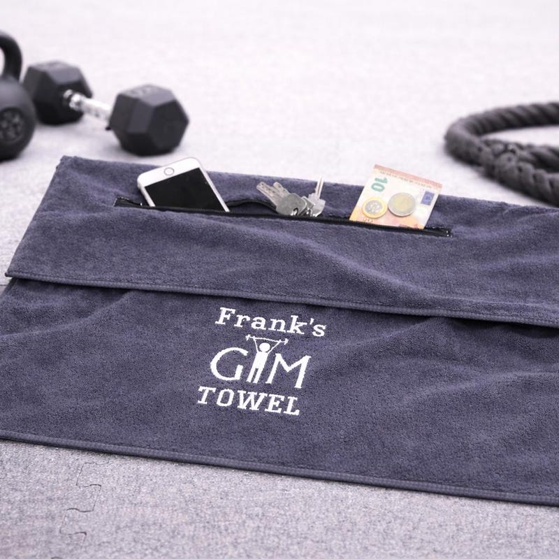 Personalisiertes gym handtuch - Etsy.de