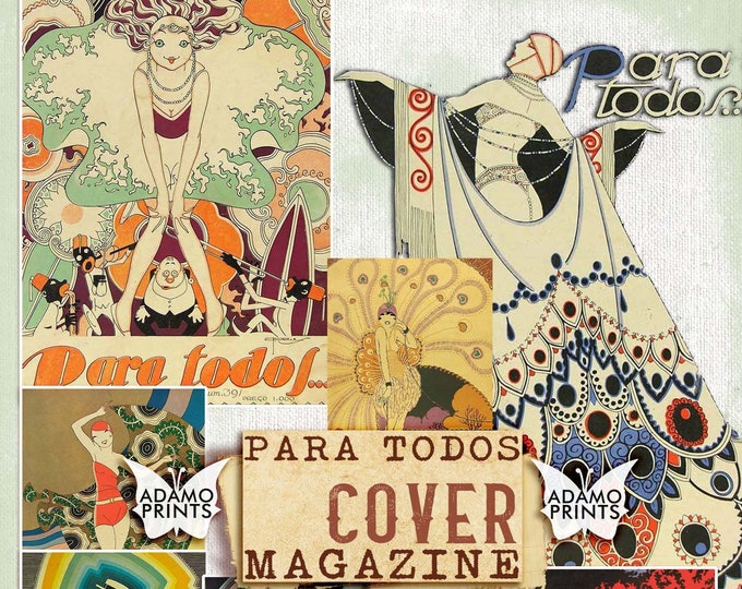 Vintage Magazine Cover para Todos: September 1926 José Carlos Brazilian ...