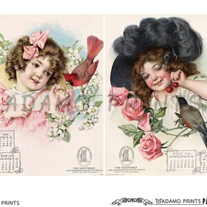 Muad Humphrey Calendar, Vintage Art, Child Ephemera, Ephemera Classic ...