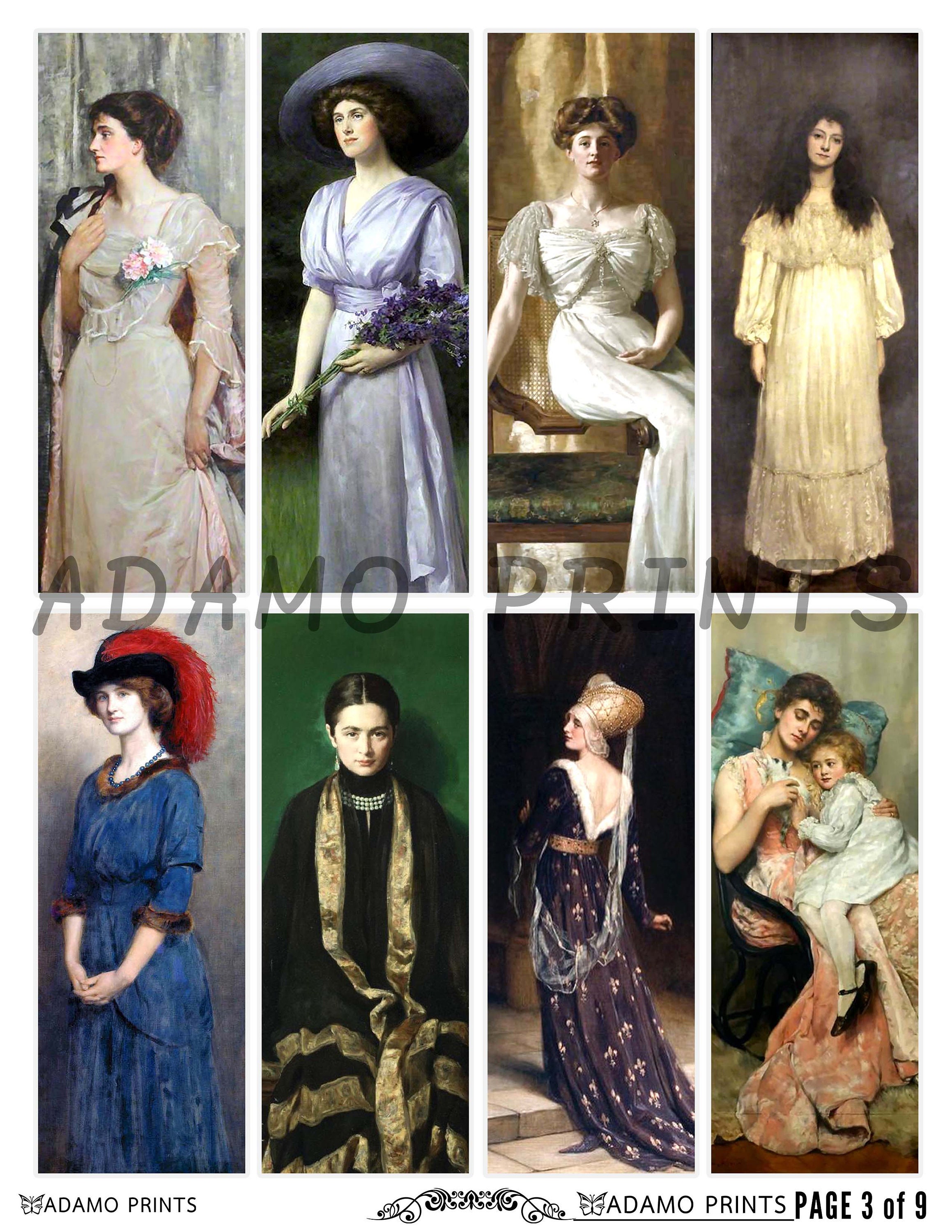 Pre-raphaelite Paintings Digital Images Victorian Art - Etsy