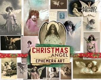 Christmas Angel Art - Etsy