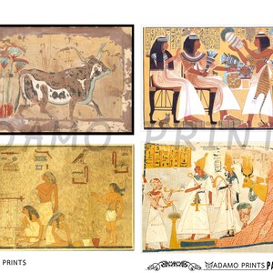 Egypt at a Glance, Ancient Egypt Digital Images, Collage Sheets ...