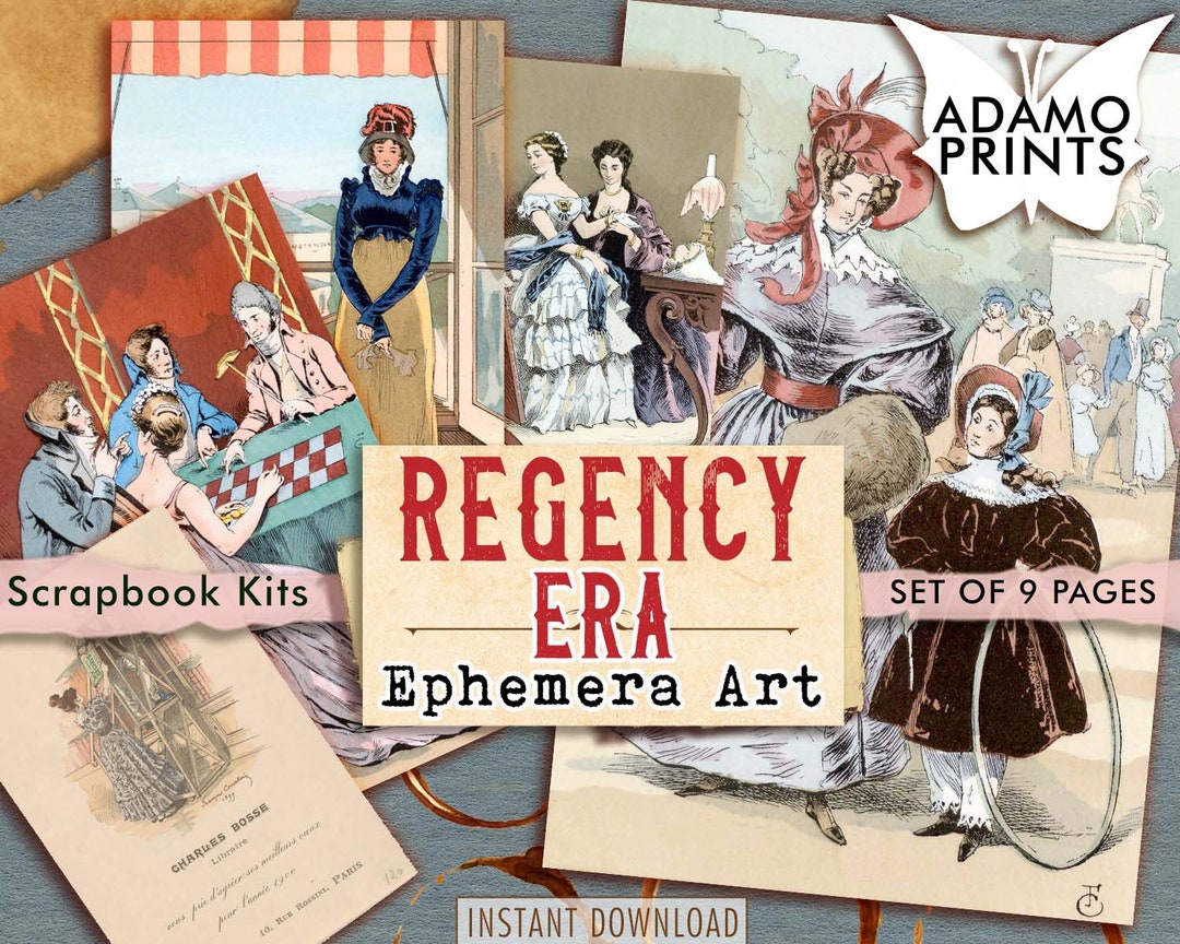 Regency Era, Regency Digital, Vintage Fashion, Regency Women, Jane ...