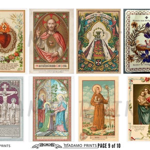 Holy Faith Cards, Prayer Card Digital, Ephemera Classics, Digital ...
