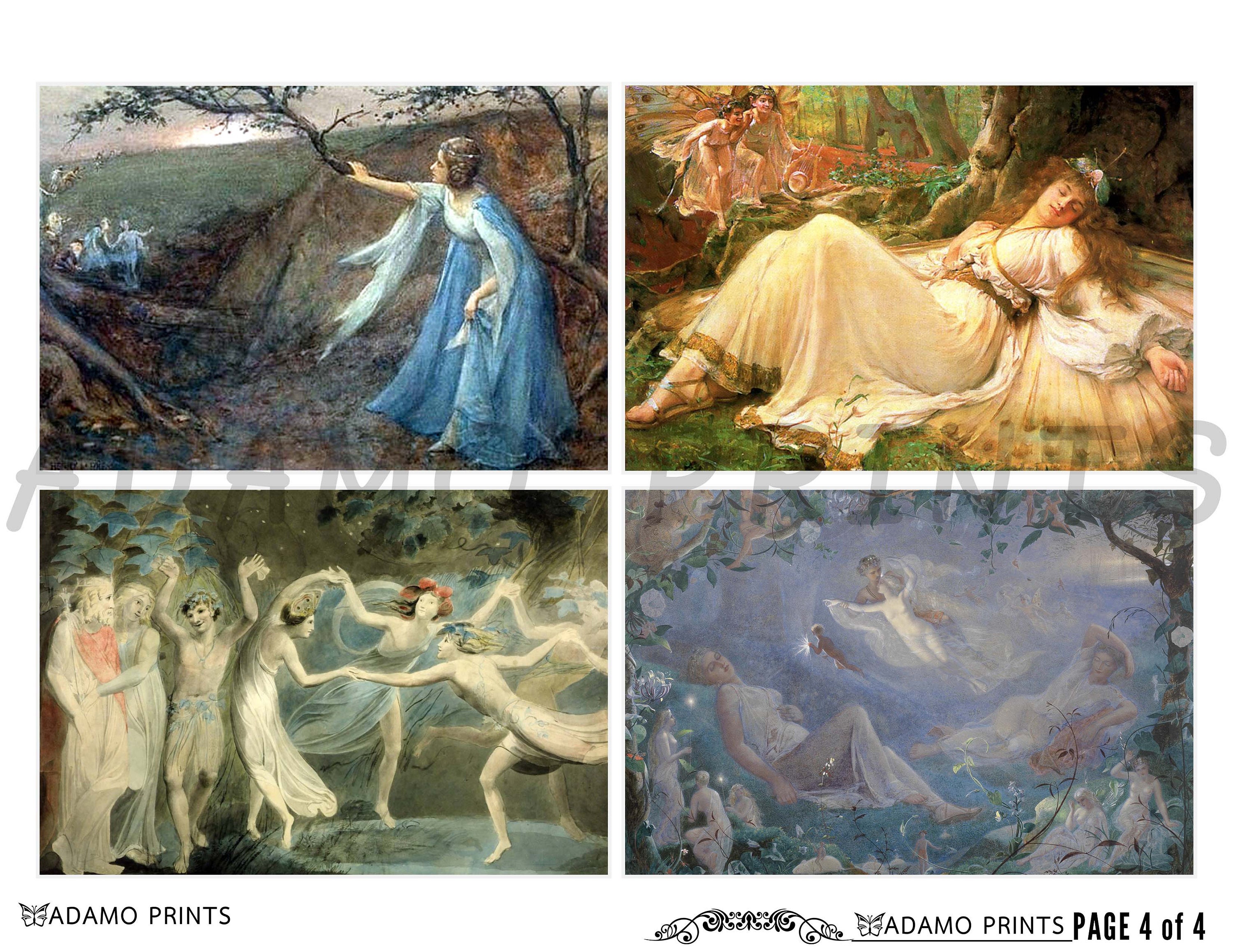 A Midsummer Night's Dream Paintings Shakespeare Digital | Etsy