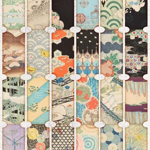 Vintage Japan Journal Kit, Japanese Journal Page, Asian Journal Pack ...