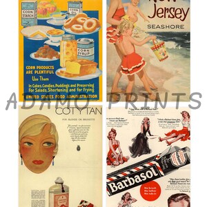 Vintage Advertisement, Vintage Images, Digital Collage, ATC Card, Old ...