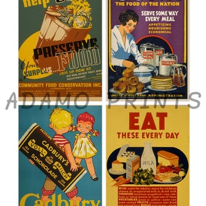 Colorful Vintage Ads, Vintage Images, Digital Collage, Old Ads, Shabby ...