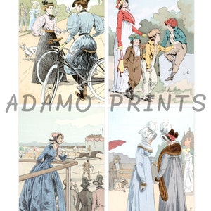 Regency Era, Regency Digital, Vintage Fashion, Regency Women, Jane ...