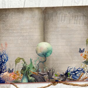 Witch Spell Journal Pages, Magic Digital, Horror, Book of Shadow ...