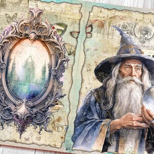 Fairy Botanical World Journal Pages, Princess, Wizard, Magic, Flower ...