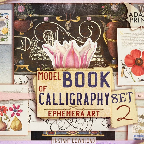 Antique Calligraphy - Etsy