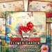 Basic Boho Flower Garden Junk Journal Kit, Digital Paper Background for ...