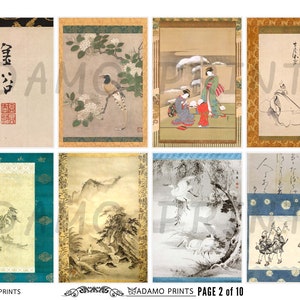 Retro Japanese Prints, Traditional Japan, Vintage Art, Digital Images ...