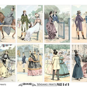 Regency Era, Regency Digital, Vintage Fashion, Regency Women, Jane ...