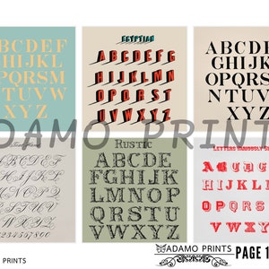 Antique Alphabet, Alphabet Digital, Rare Book Page, Antique Alphabets ...