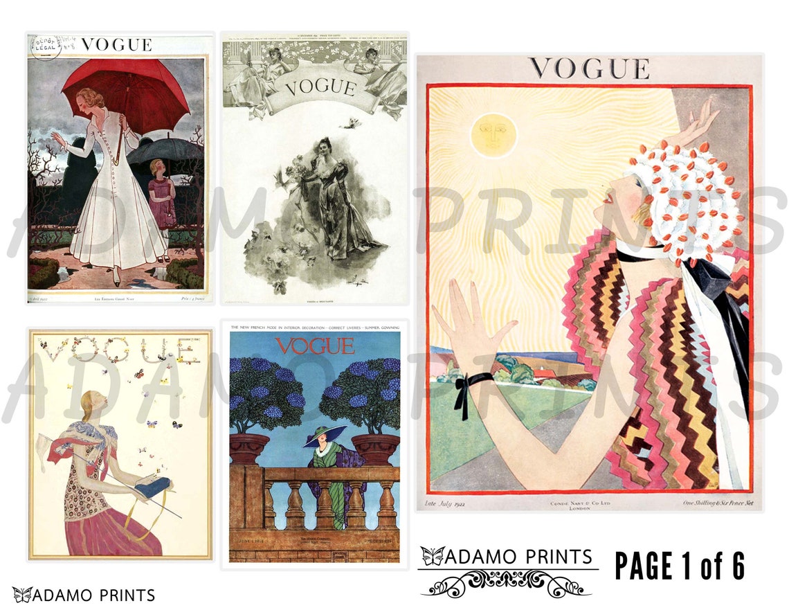 Exclusive Magazine Cover, Magazine Digital, Digital Image, Vintage Art ...