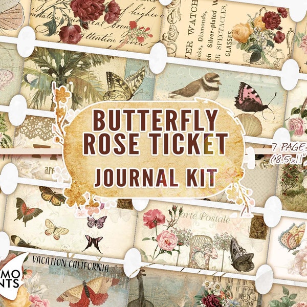 Butterfly Scrapbook - Etsy