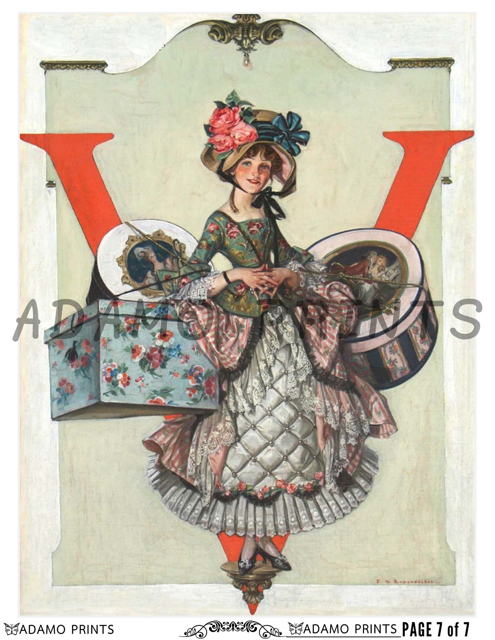 Antique Magazine Cover Magazine Digital Vintage Art Digital - Etsy