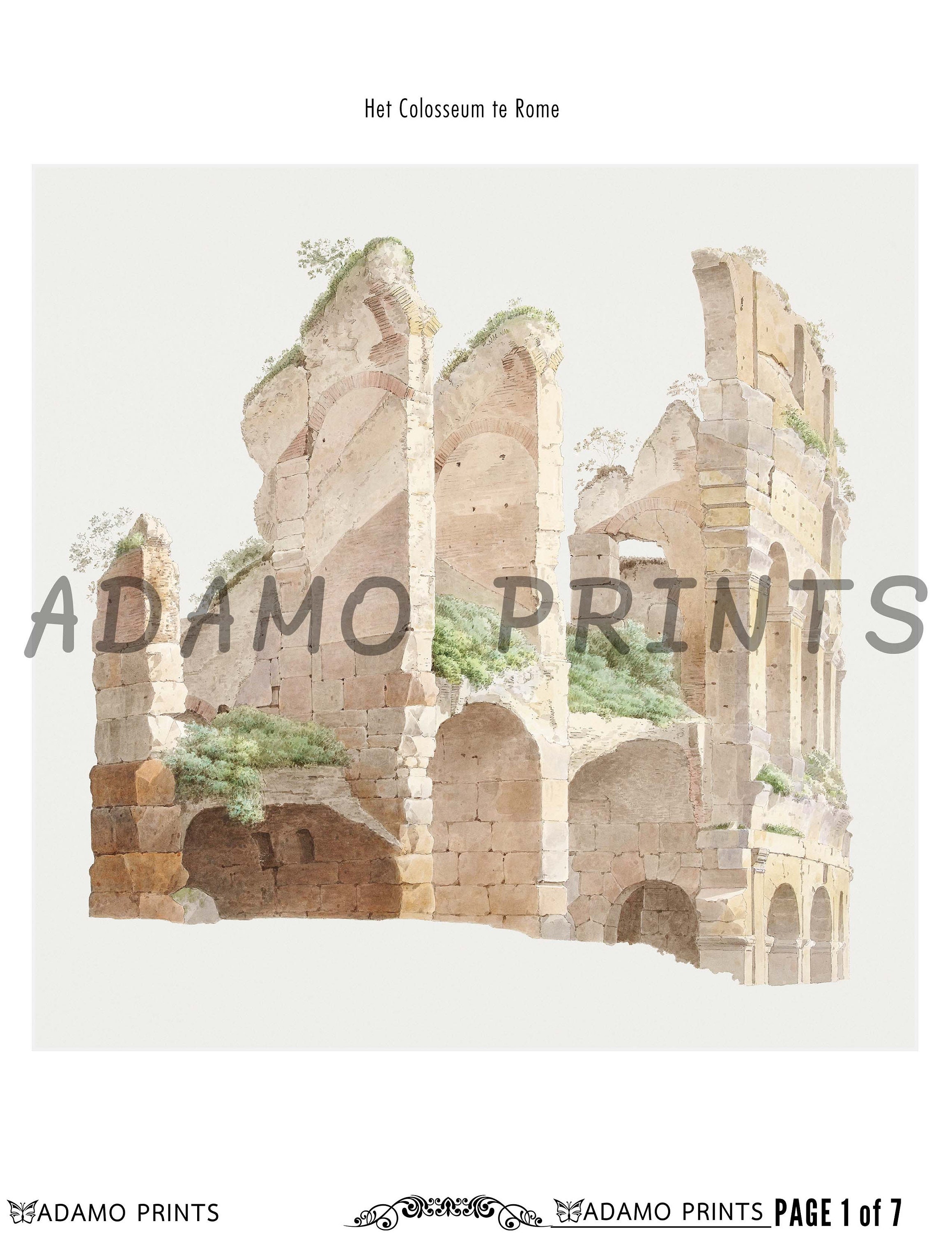 Art and History From the Middle Ages Digital Images Collage | Etsy