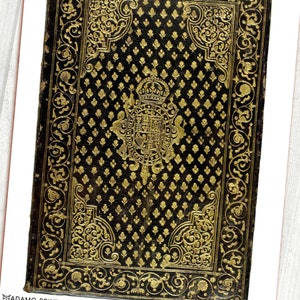 Ornate Book Cover, Vintage Book Cover, Grunge Digital Book, Junk ...