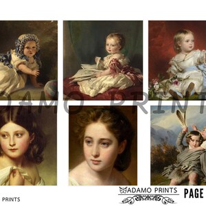 Exclusive Portrait by Franz Xaver Winterhalter, Princess, Royal Family ...