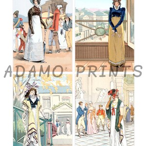 Regency Era, Regency Digital, Vintage Fashion, Regency Women, Jane ...
