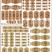 Digital Numbers, Number Labels, Tags, Grunge, Journal Embellishment ...