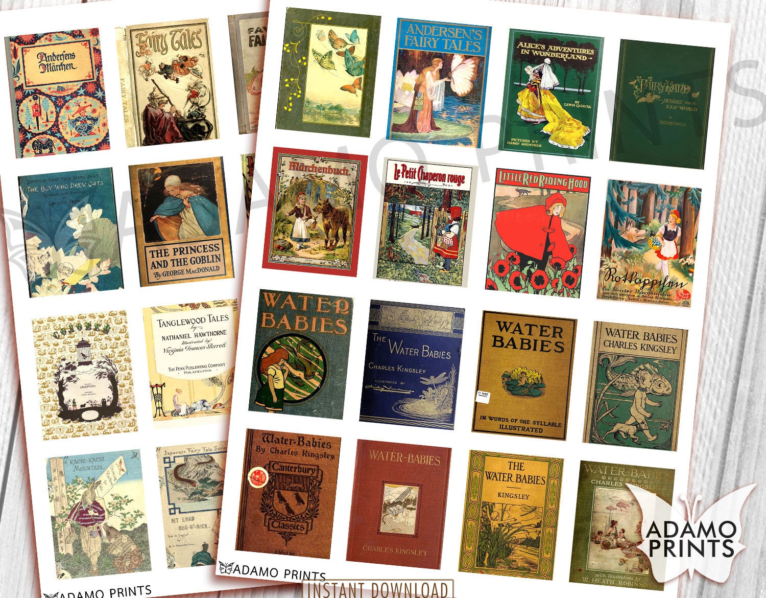Fairy Tale Book Cover Template
