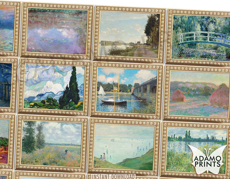 Mini Art Landscape Painting Nature Miniature Images - Etsy